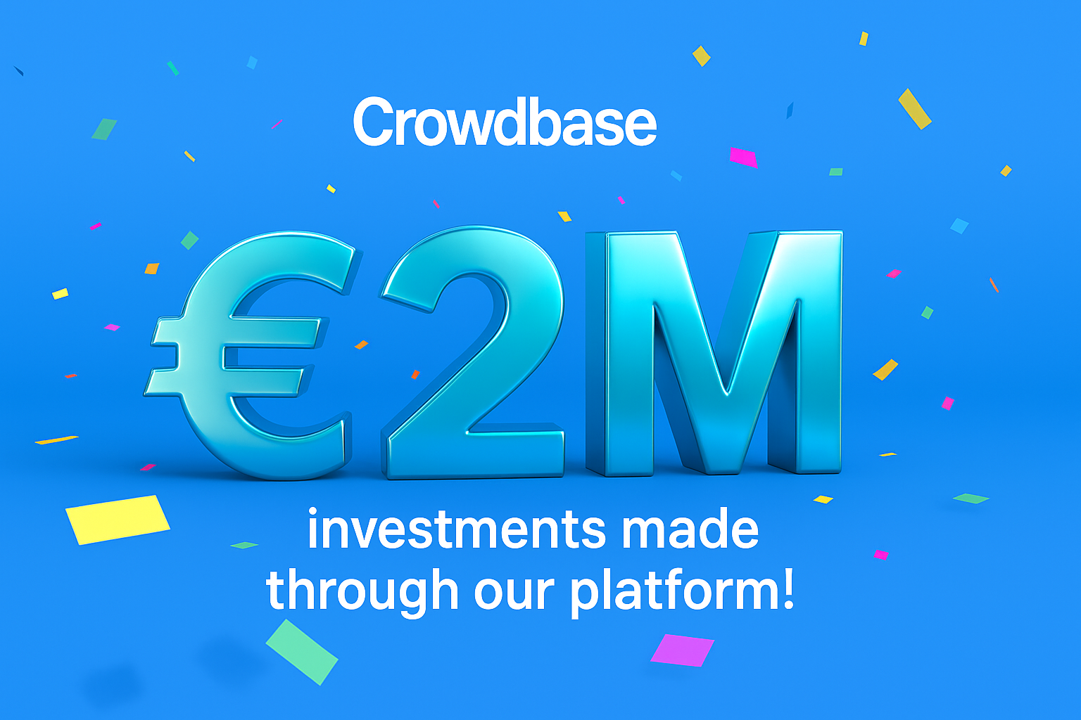 Crowdbase Reaches €2M Milestone in Startup Funding
